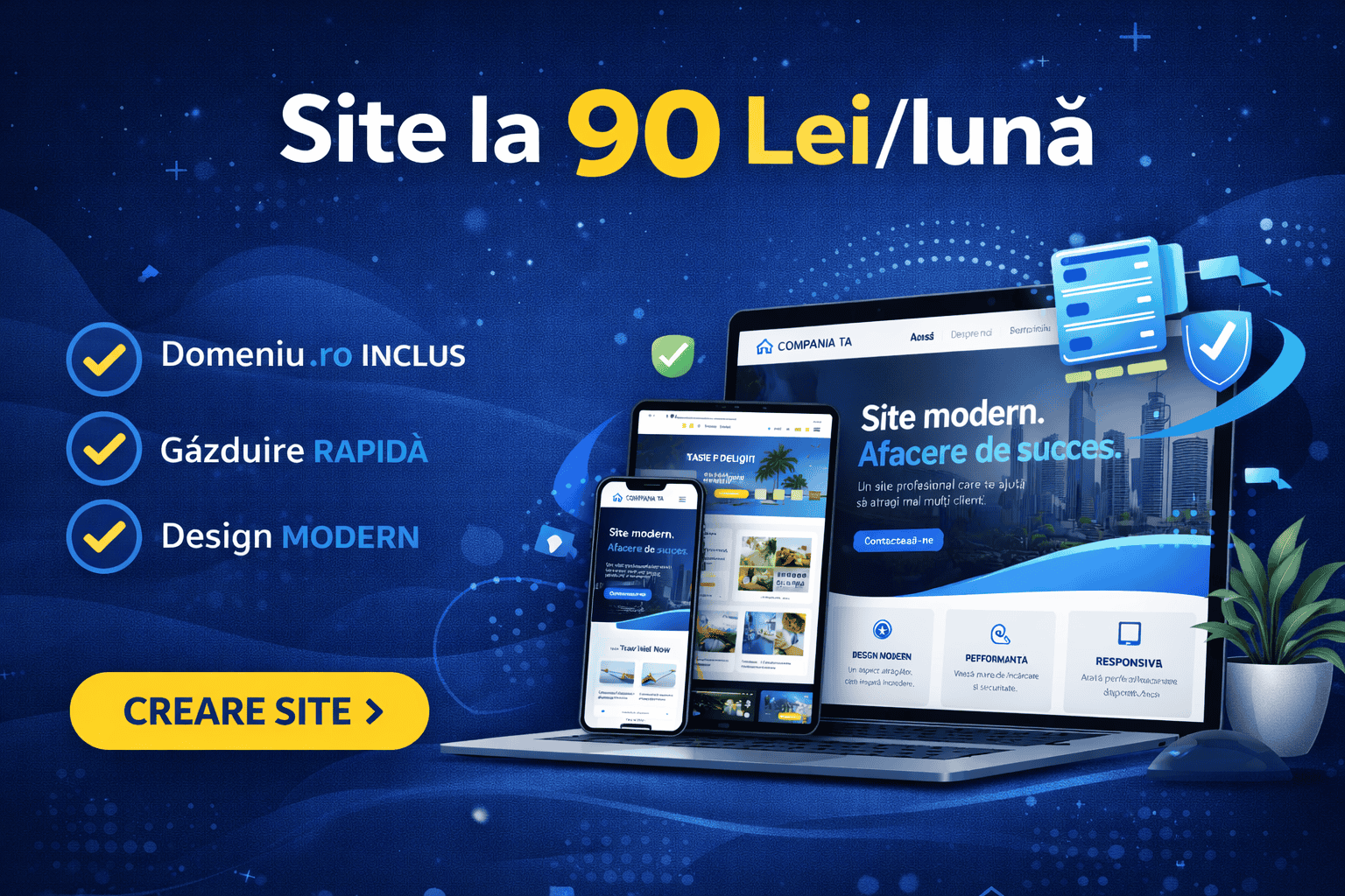 Partener Nou - Site la 90 de lei